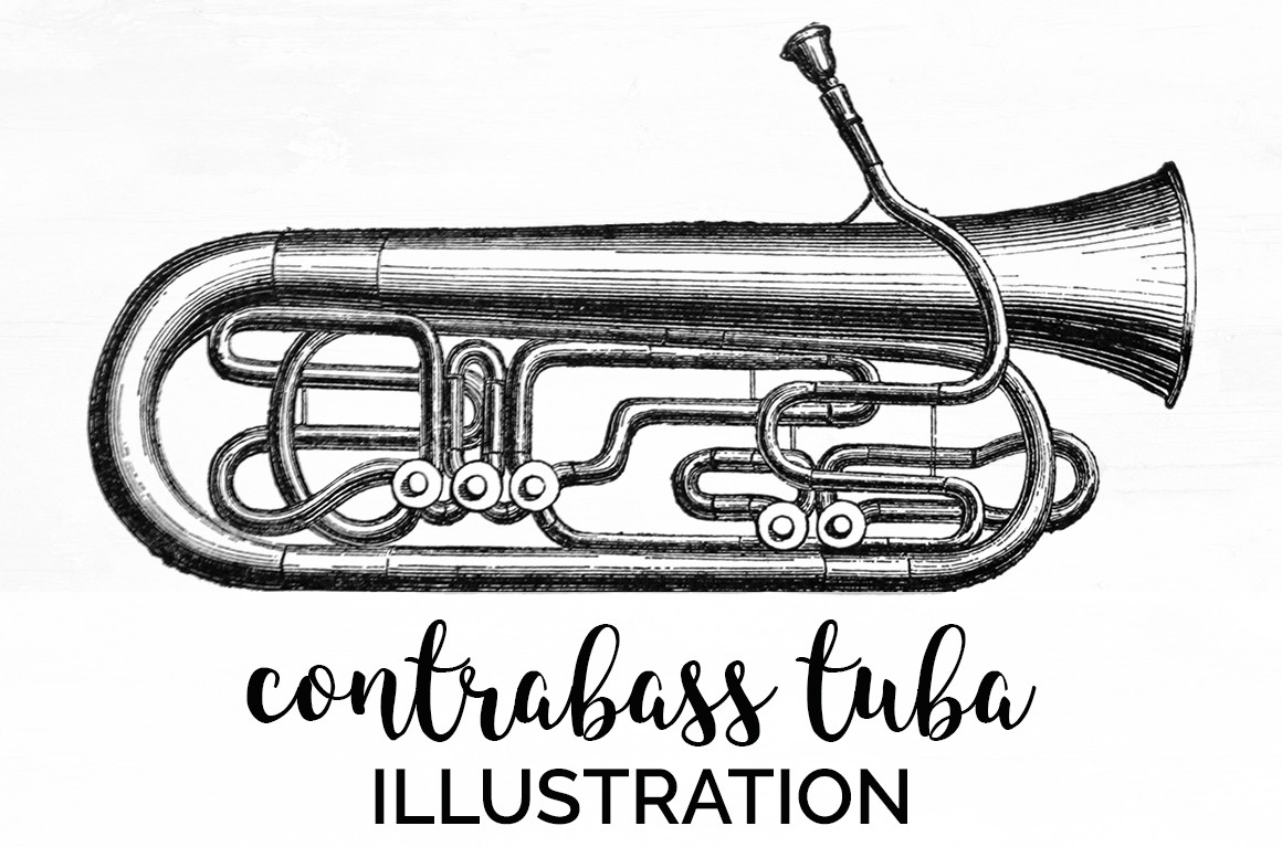 Tuba Drawing